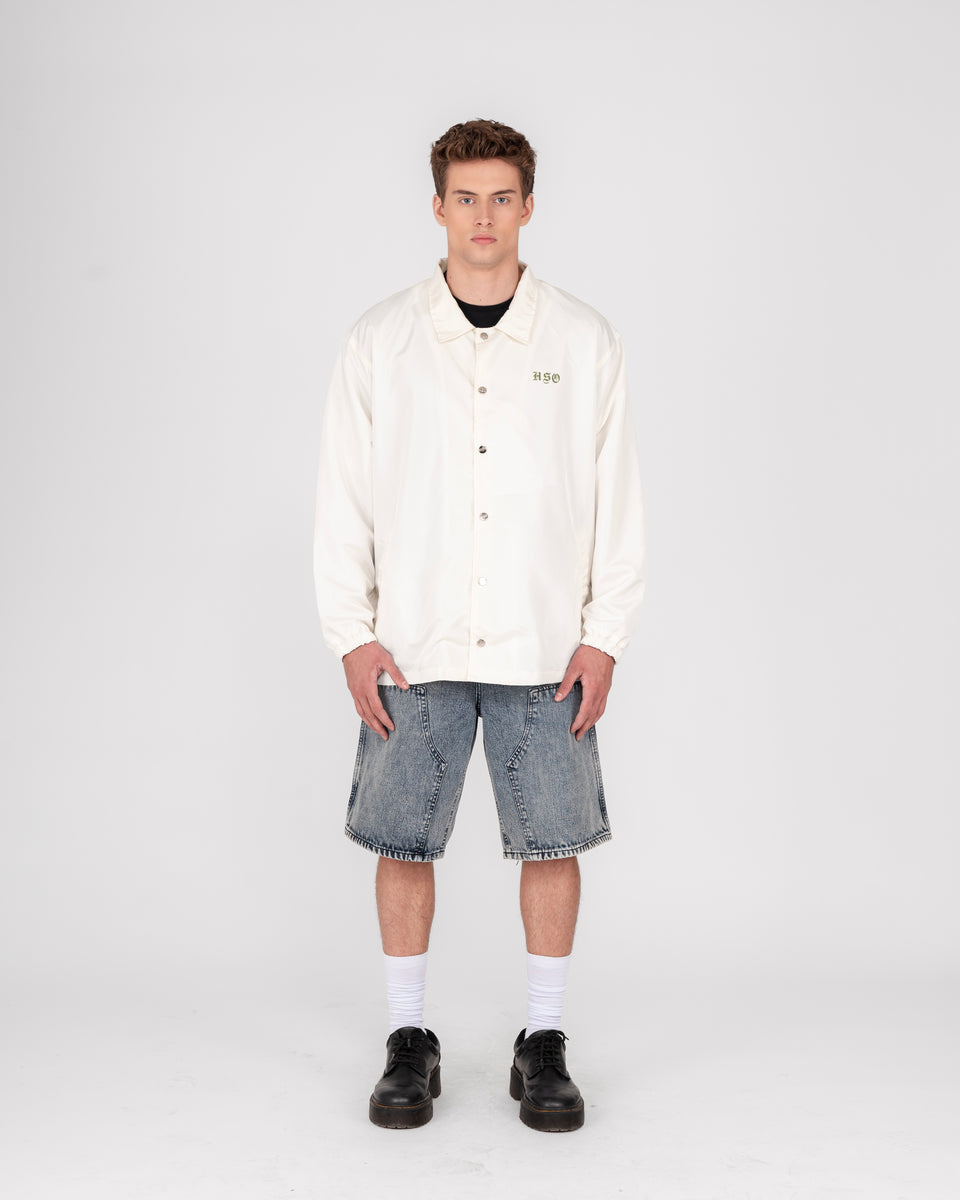 COACH JACKET IN OFF WHITE – HSO