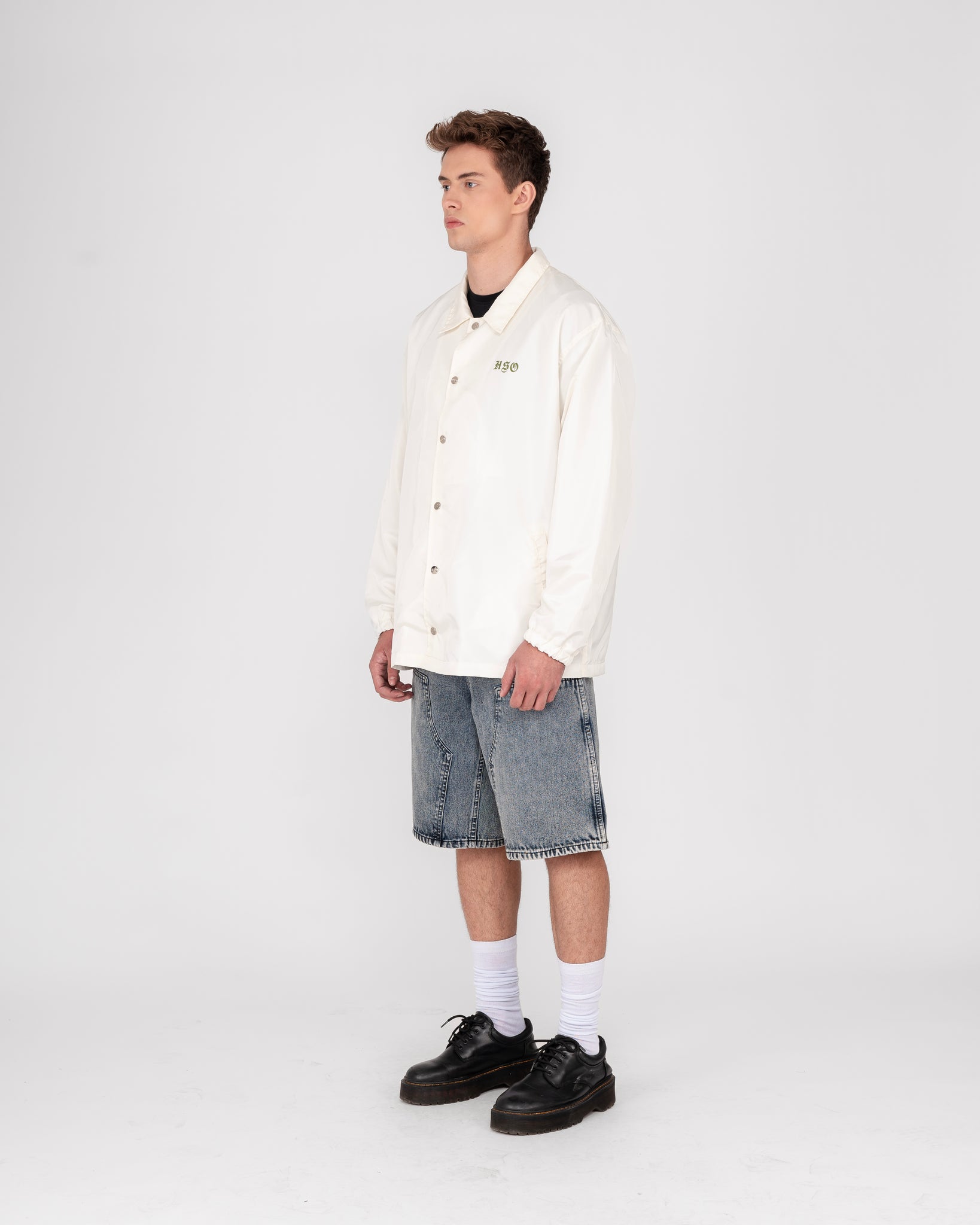 COACH JACKET IN OFF WHITE – HSO