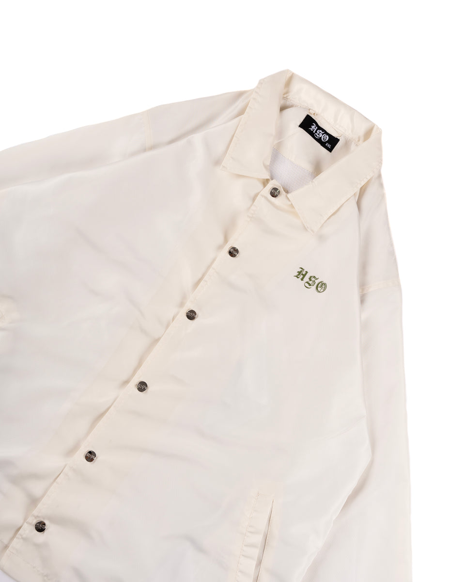 COACH JACKET IN OFF WHITE – HSO