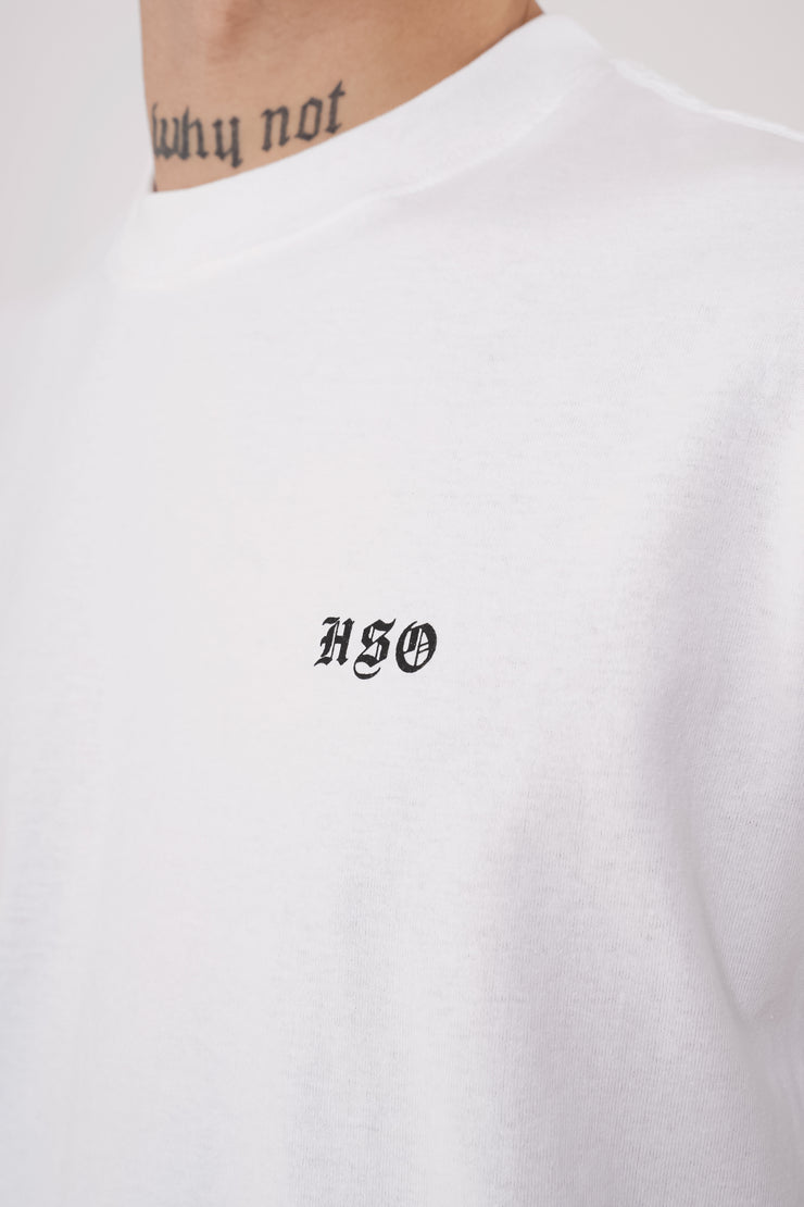 LOGO TEE IN WHITE – HSO