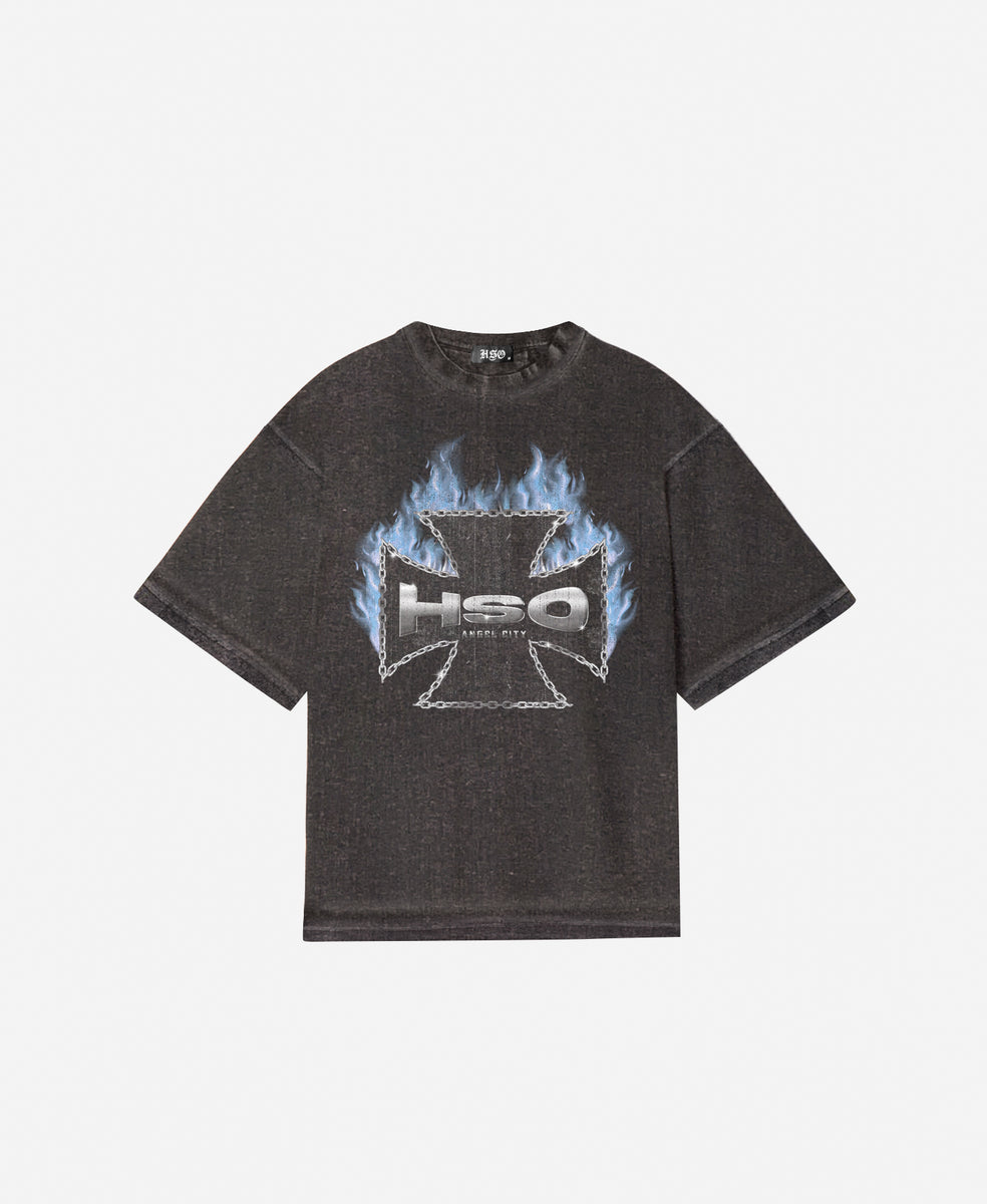 VINTAGE GRAPHIC TEE - CROSS FIRE – HSO